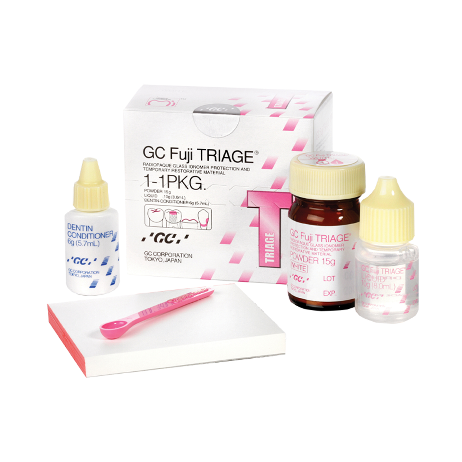 GC Fuji Triage White,1-1 pack 003296 - Dentamed